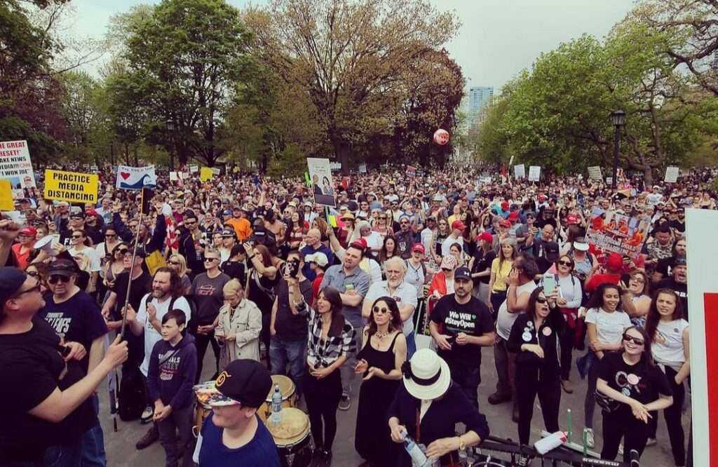 “Peaceful civil disobedience is our duty!” Worldwide Rally for Freedom ...