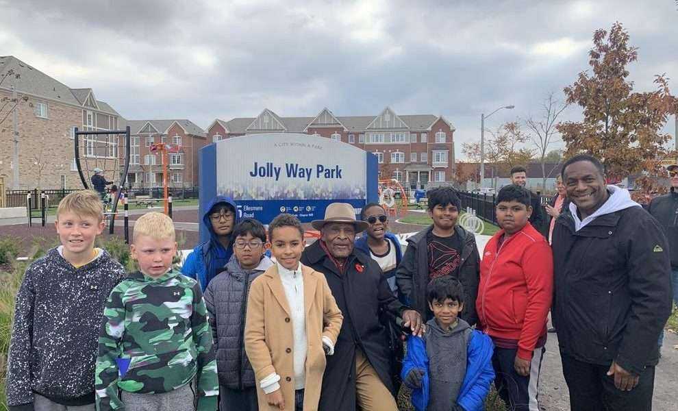 Official opening of Jolly Way Park celebrates Community Icon Denham ...
