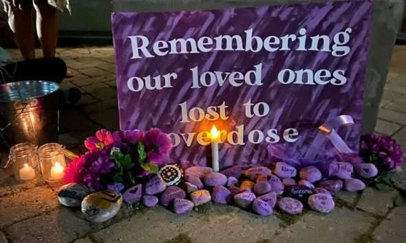 International Overdose Awareness Day flag raising ceremony held In ...